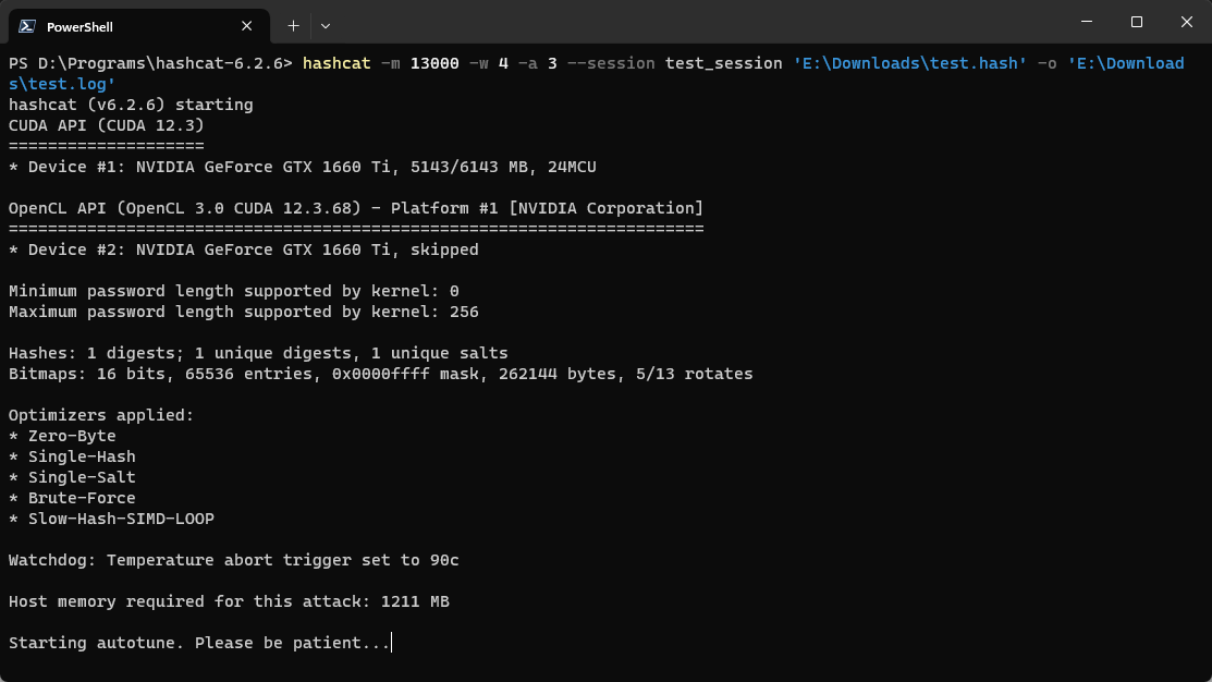 使用John和hashcat破解压缩包密码 | 激不起的涟漪
